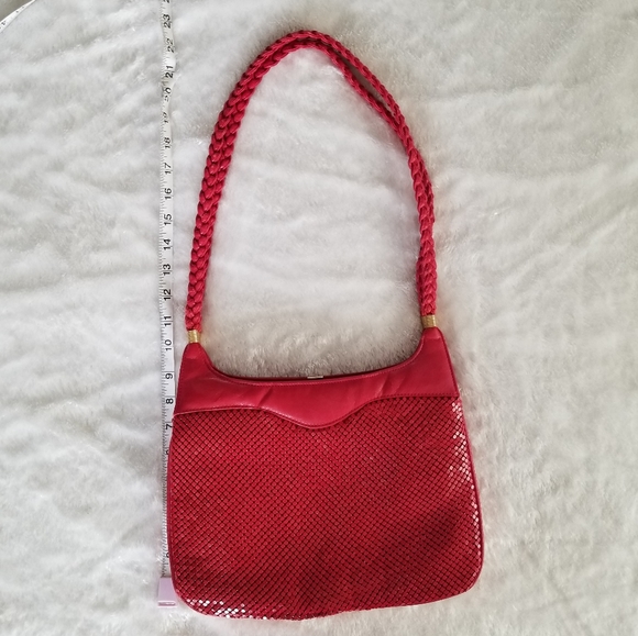 Bags | Vintage Red Handbag | Poshmark